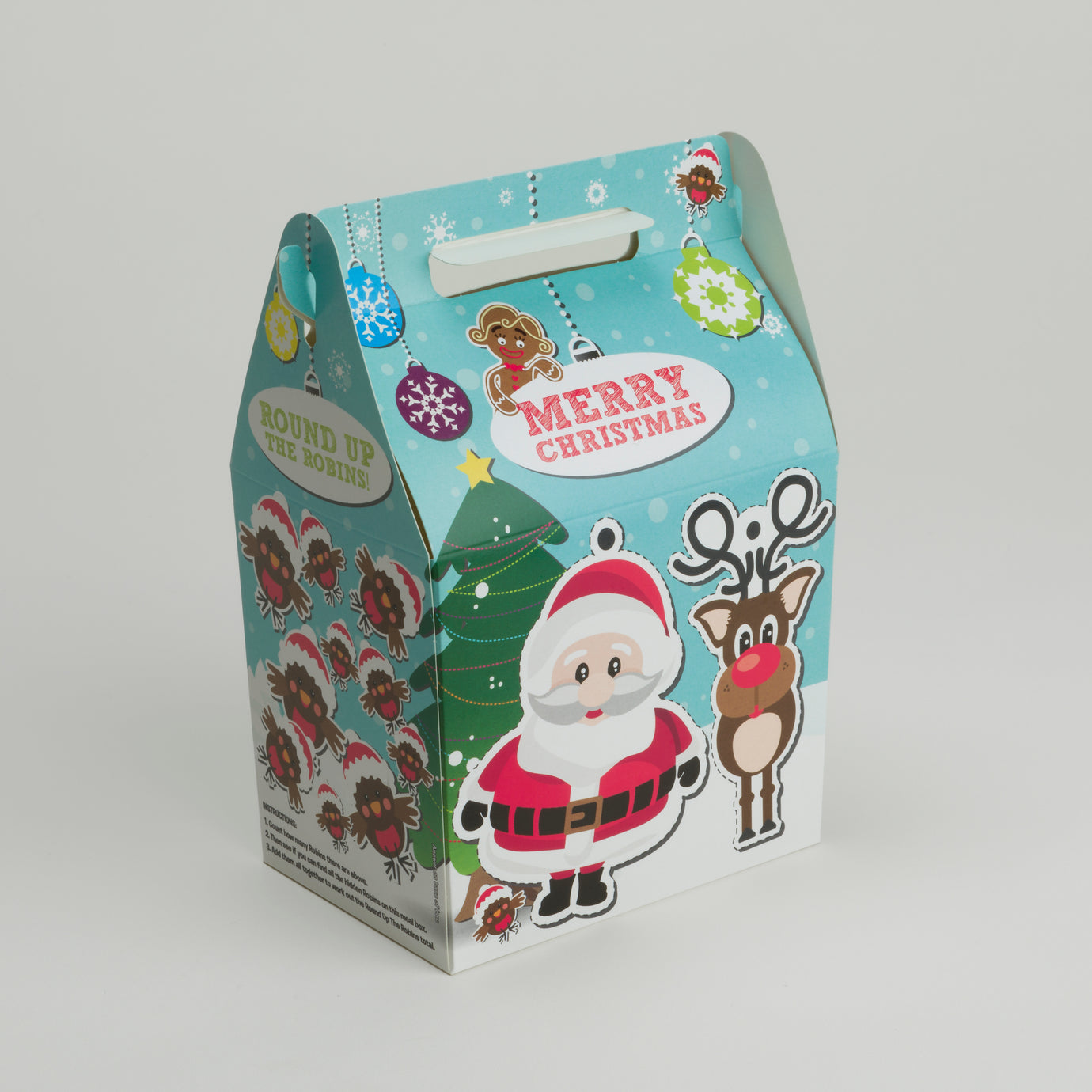 Christmas Design Kiddies Meal Boxes x250 | GM Packaging