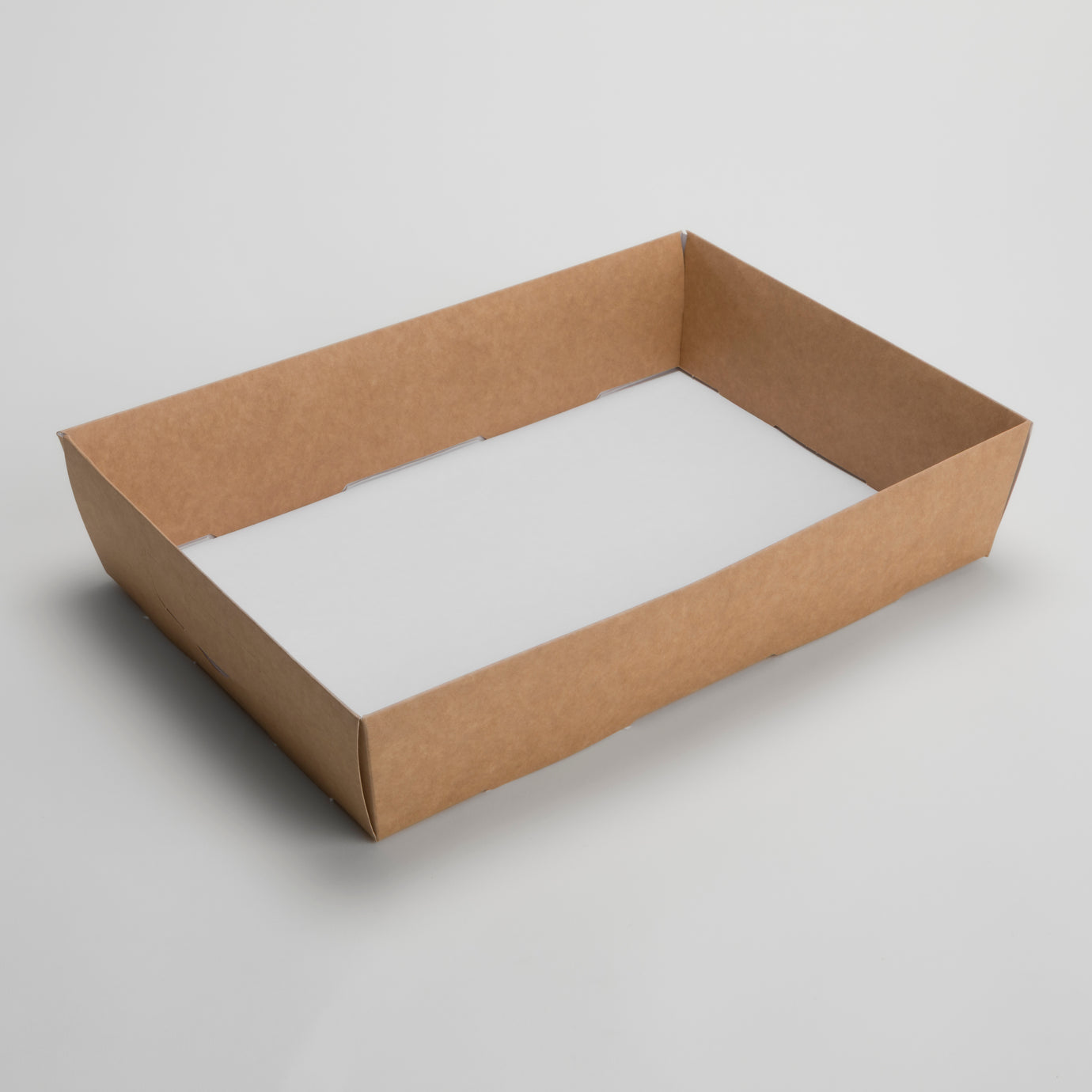 Kraft Medium Platter Base x25 | GM Packaging