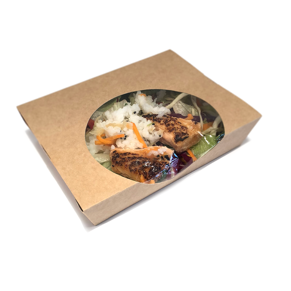 Large Kraft Cardboard Salad Boxes | GM Packaging – GM Packaging (UK) Ltd