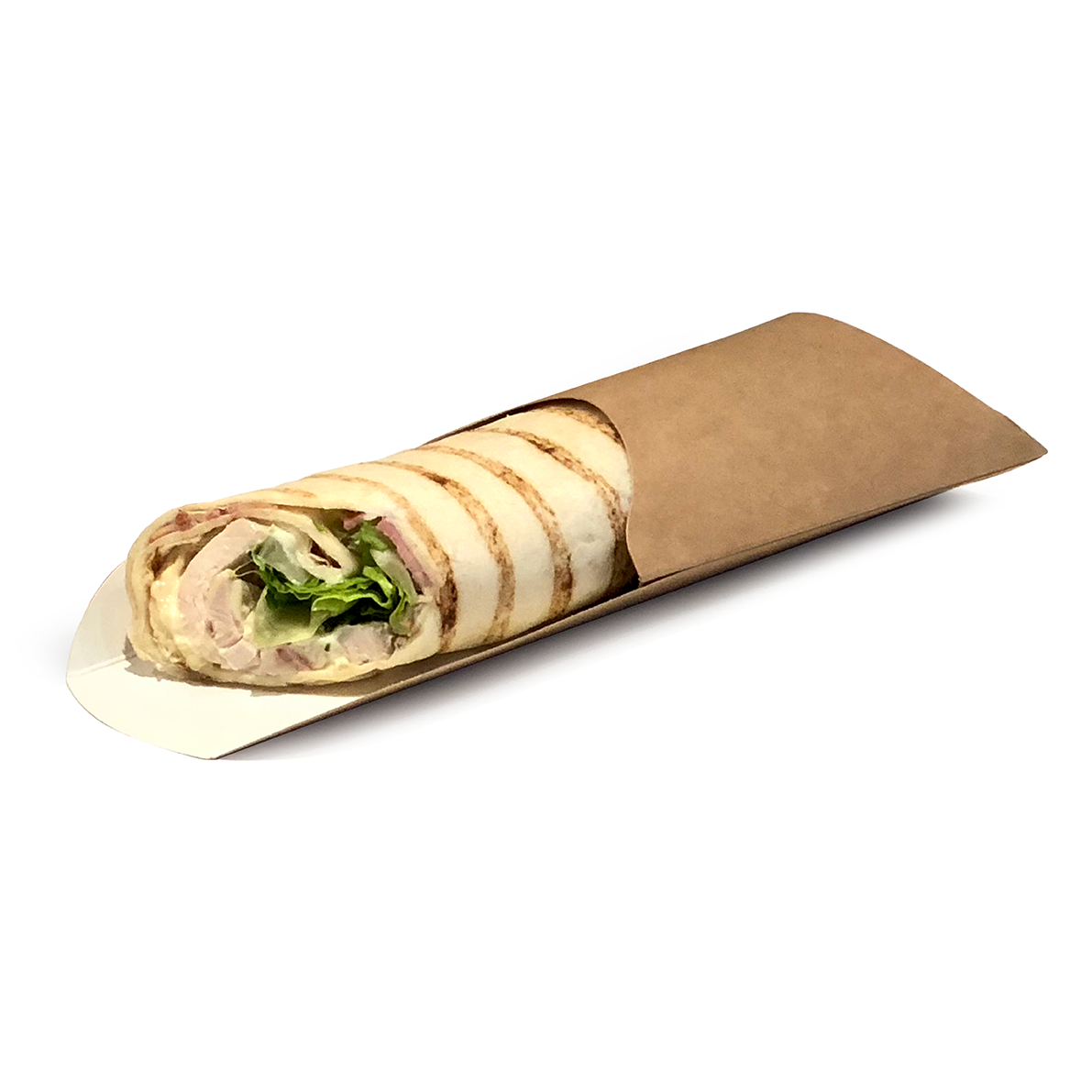 Kraft Tortilla Wrap Pocket x1,000 | GM Packaging – GM Packaging (UK) Ltd